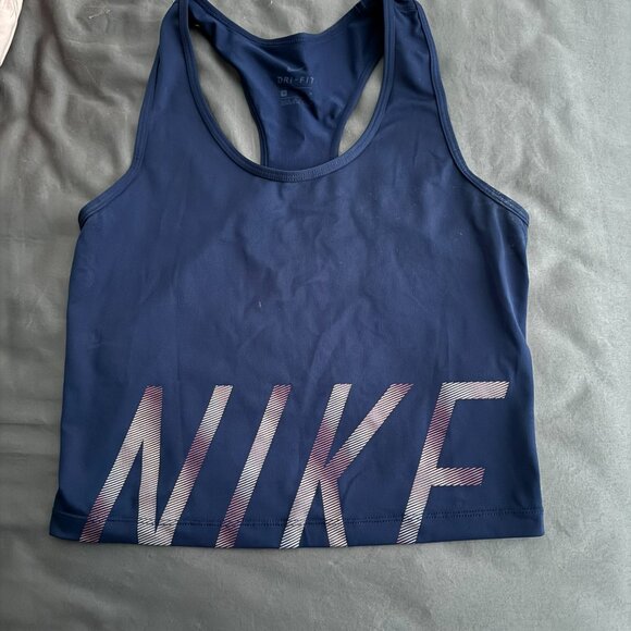Nike | Tops | Nike Drifit Cropped Compression Workout Tank | Poshmark